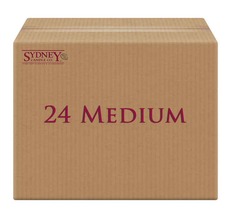 Medium Case - 24 Medium Candles – sydneycandlewholesale